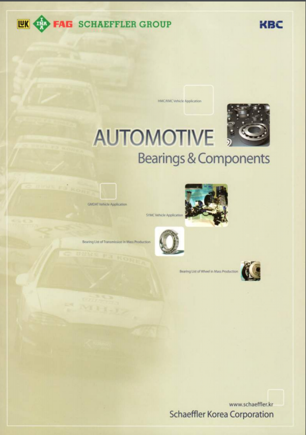 KBC Automotive Bearings & Components - Mineral Circles Bearings