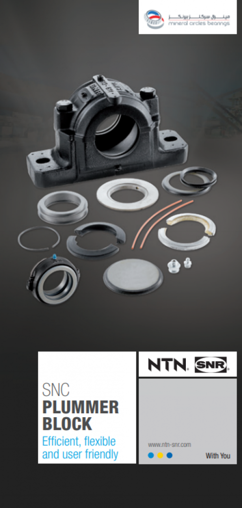 NTN-SNR SNC Plummer Block Brochure - Mineral Circles Bearings