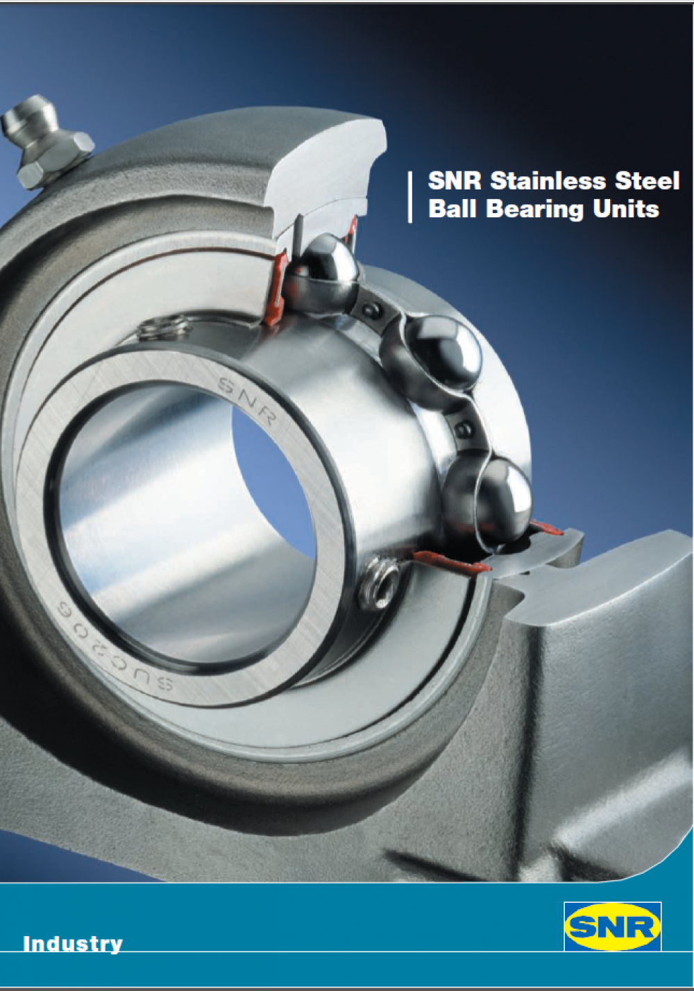 SNR Stainless Steel Bearing Units - Mineral Circles Bearings