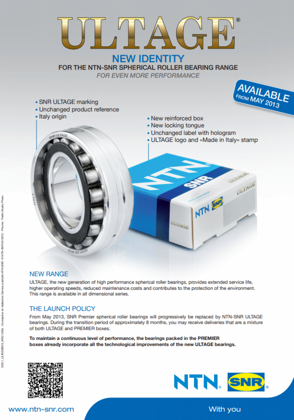 ULTAGE New Identity - Mineral Circles Bearings